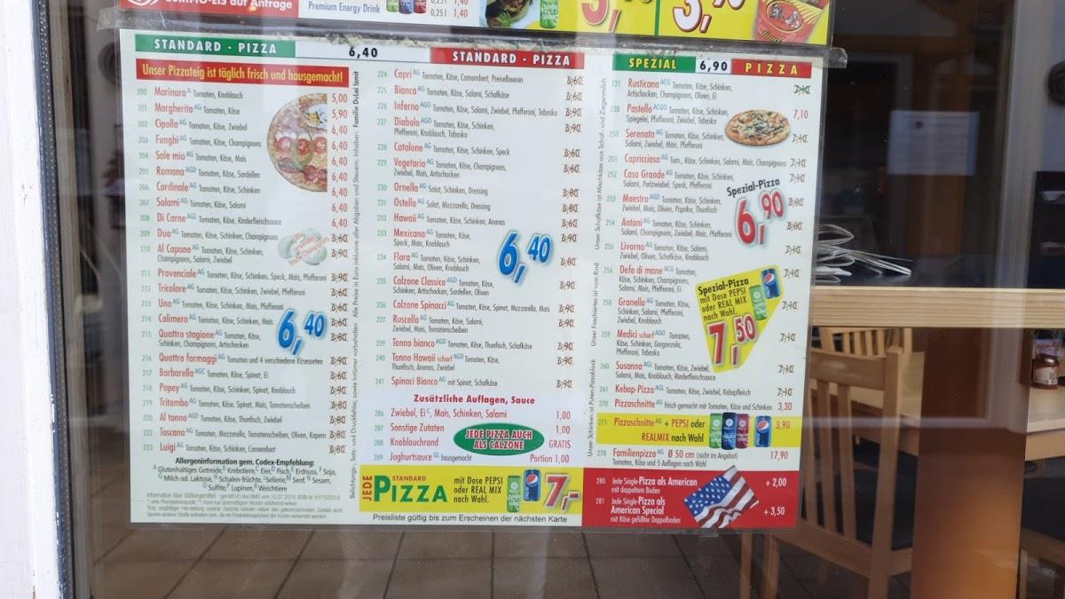 Speisekarte von Kebab Haus & Pizza, Stockerau