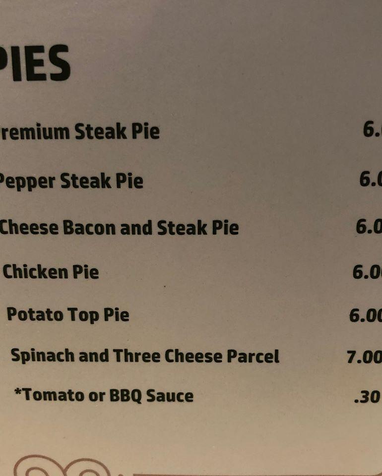 Menu at Signature Cafe Coomera Westfield, Coomera
