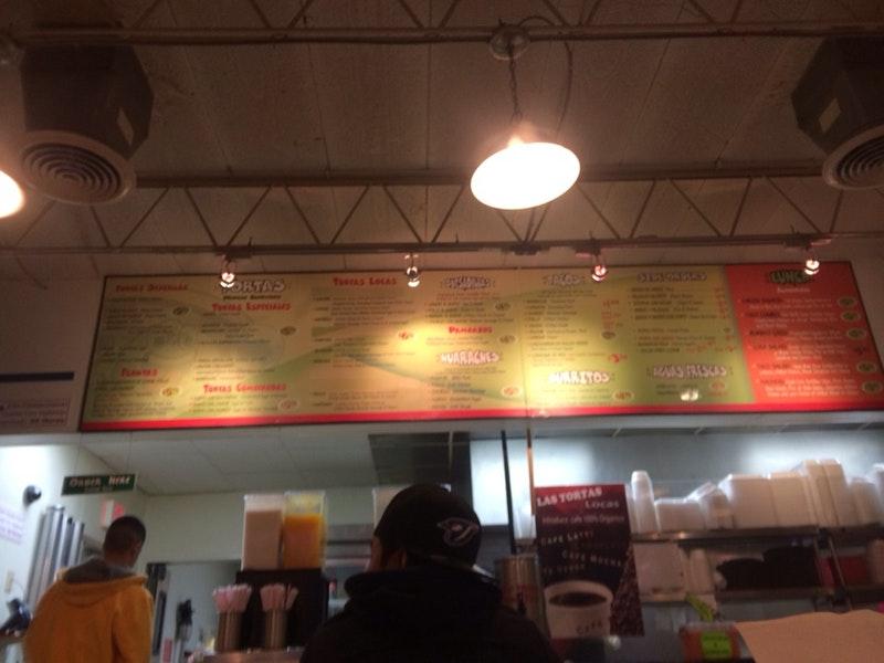 Menu at Las Tortas Locas restaurant, Marietta, 371 Pat Mell Rd SE