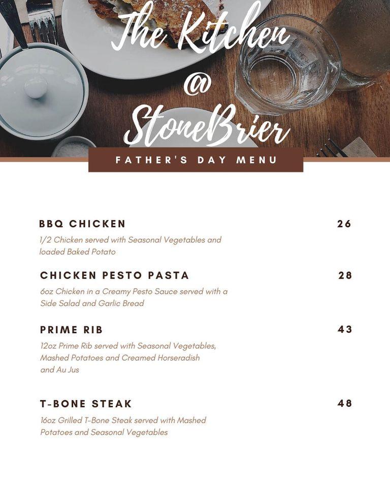 Menu at The Kitchen @ Stonebrier restaurant, Stockton