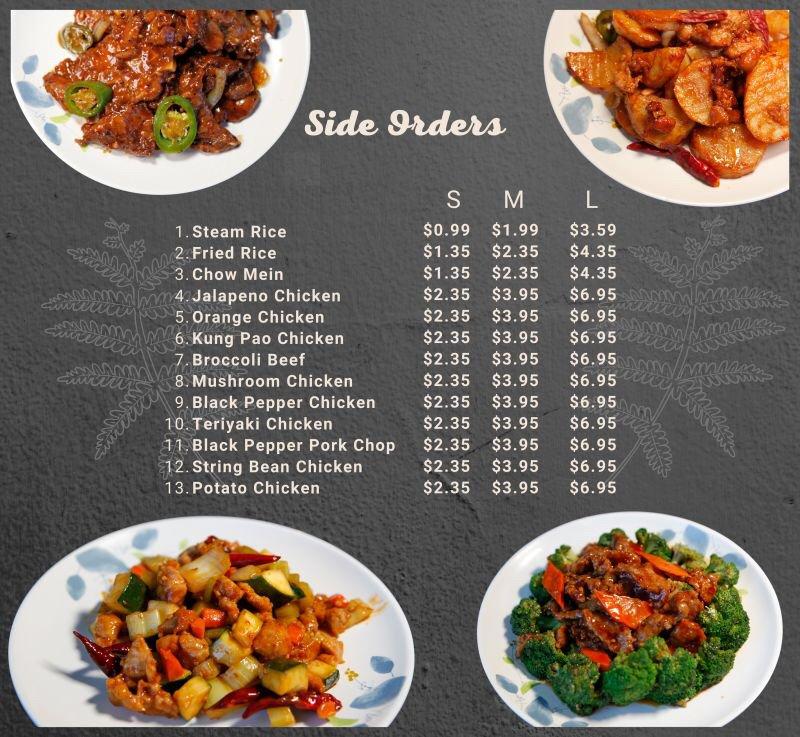 Menu at Happy Tuesday restaurant, Los Angeles
