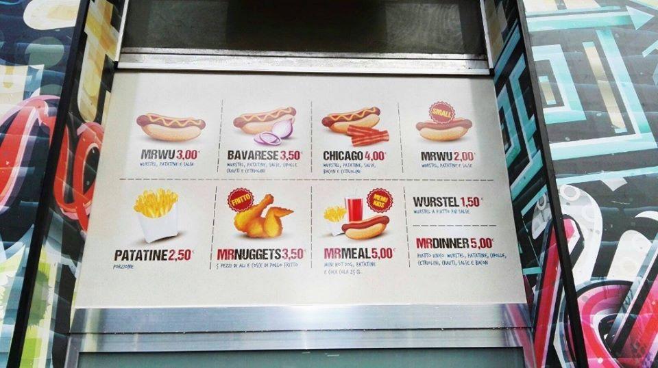 Menu at Bullet Drink & Ice pub & bar, Baronissi