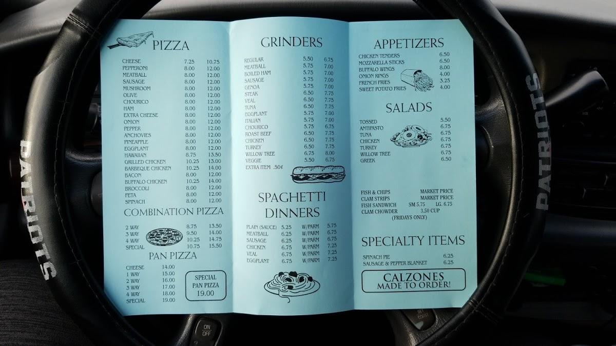 Menu at Popular Pizza pizzeria, Seekonk