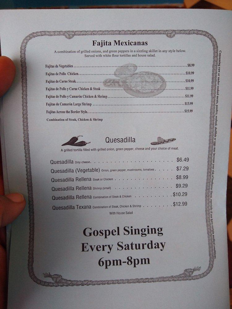 Menu at Bayside Seafood Family Restaurant, Greensboro