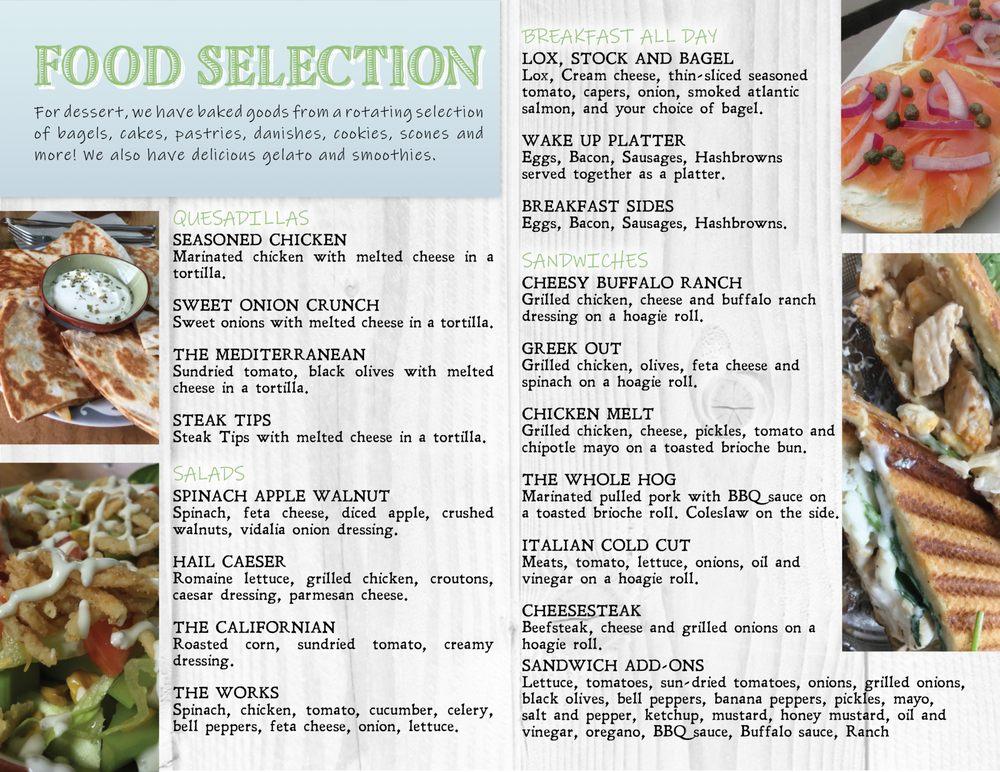 Menu at The Cove At Cobb Island pub & bar, Cobb Island