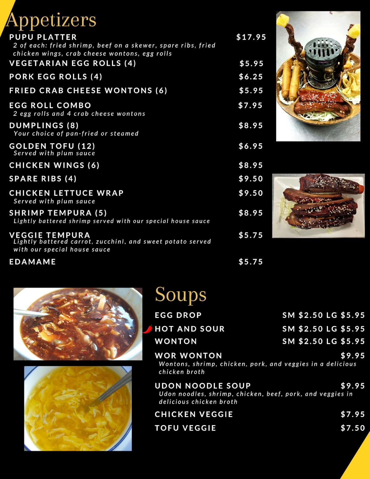 Menu at Golden Stix restaurant, Conifer