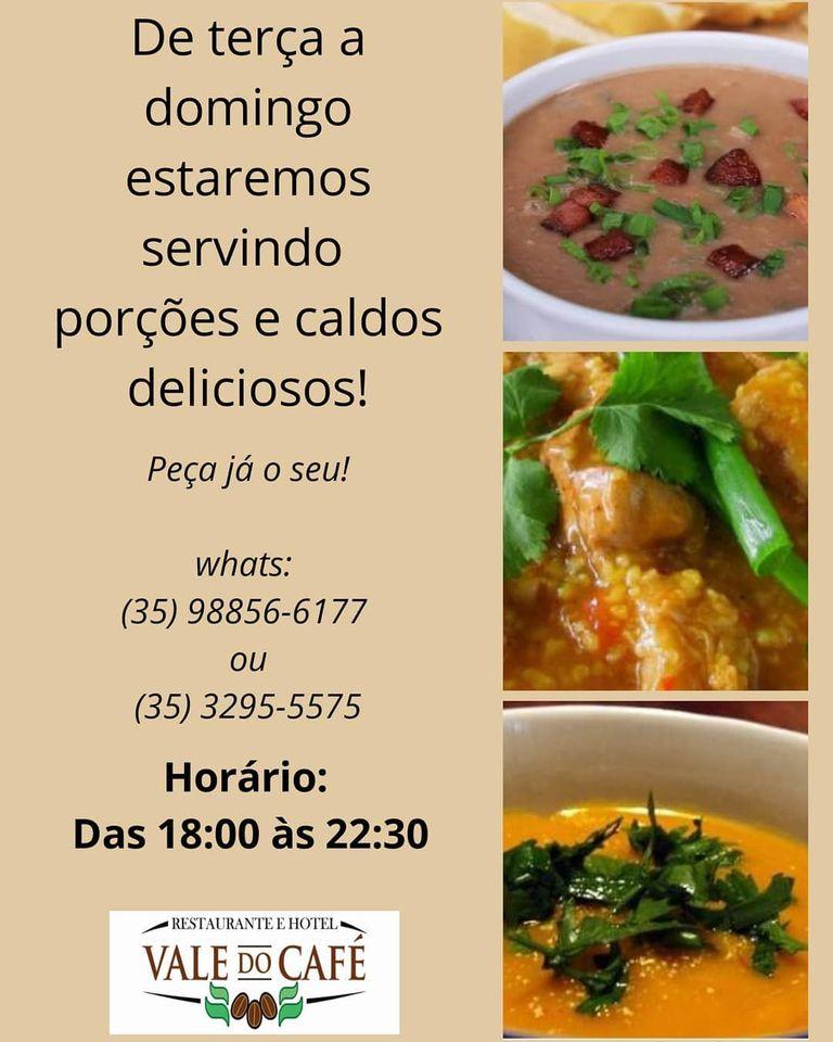 Menu em Vale Do Café, Machado