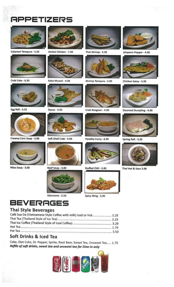 Menu at Cafe RawZ of West Monroe, West Monroe