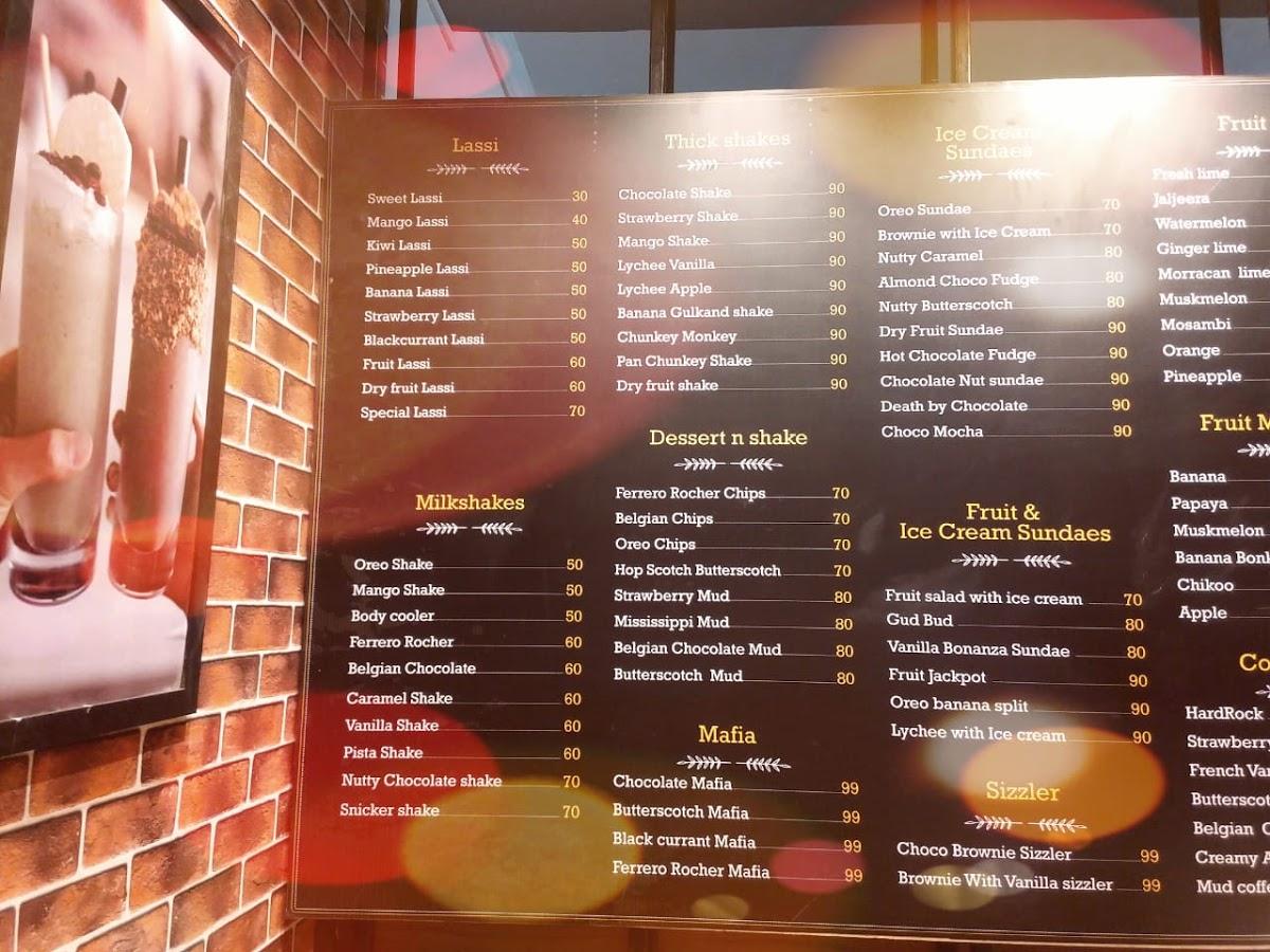 Menu at Lassi Bistro, Rayachoty