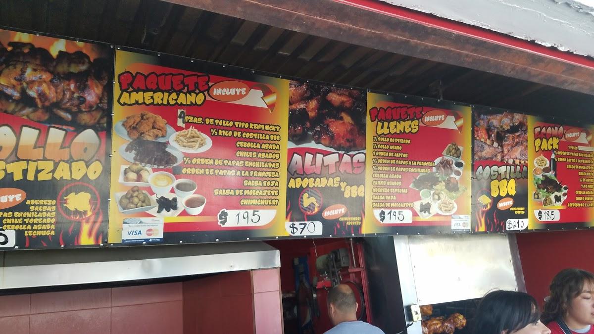 Menu at POLLO EXPRESS restaurant, Aguascalientes, Av. Constitucion Esq