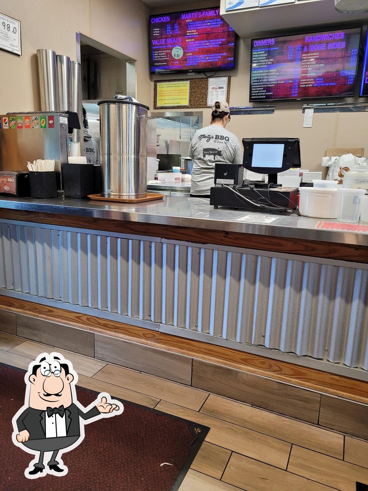 Marty's BBQ, Wilson - Restaurant menu, prices and reviews