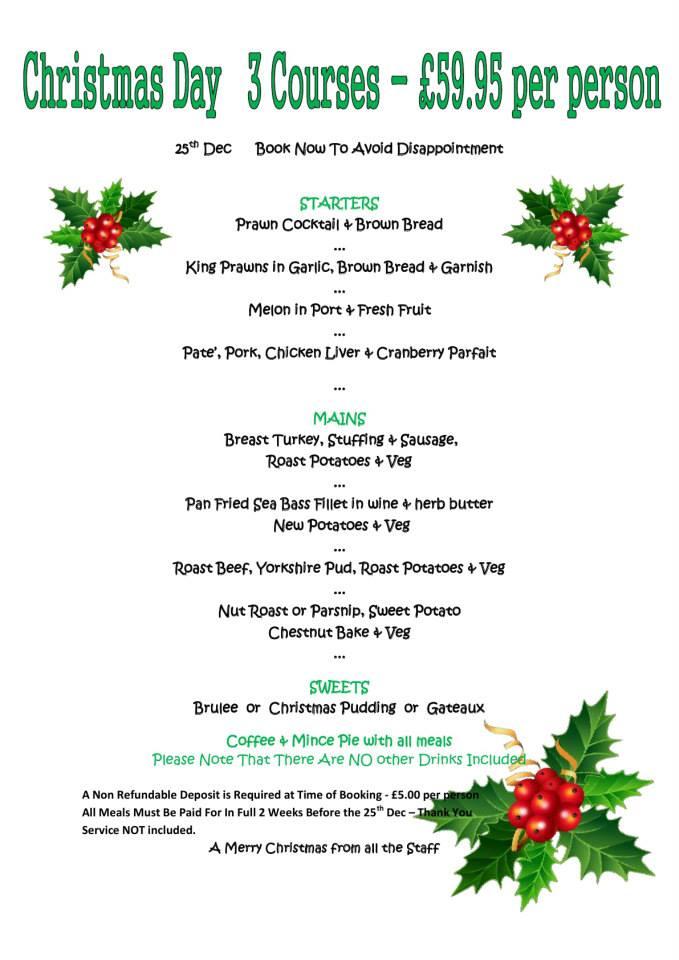 Menu at The Crown pub & bar, Hatfield Heath