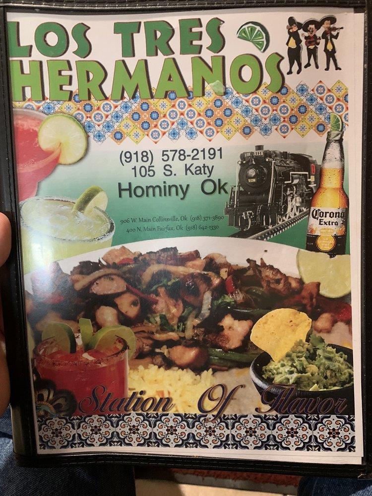 Los Tres Hermanos in Hominy - Restaurant menu and reviews