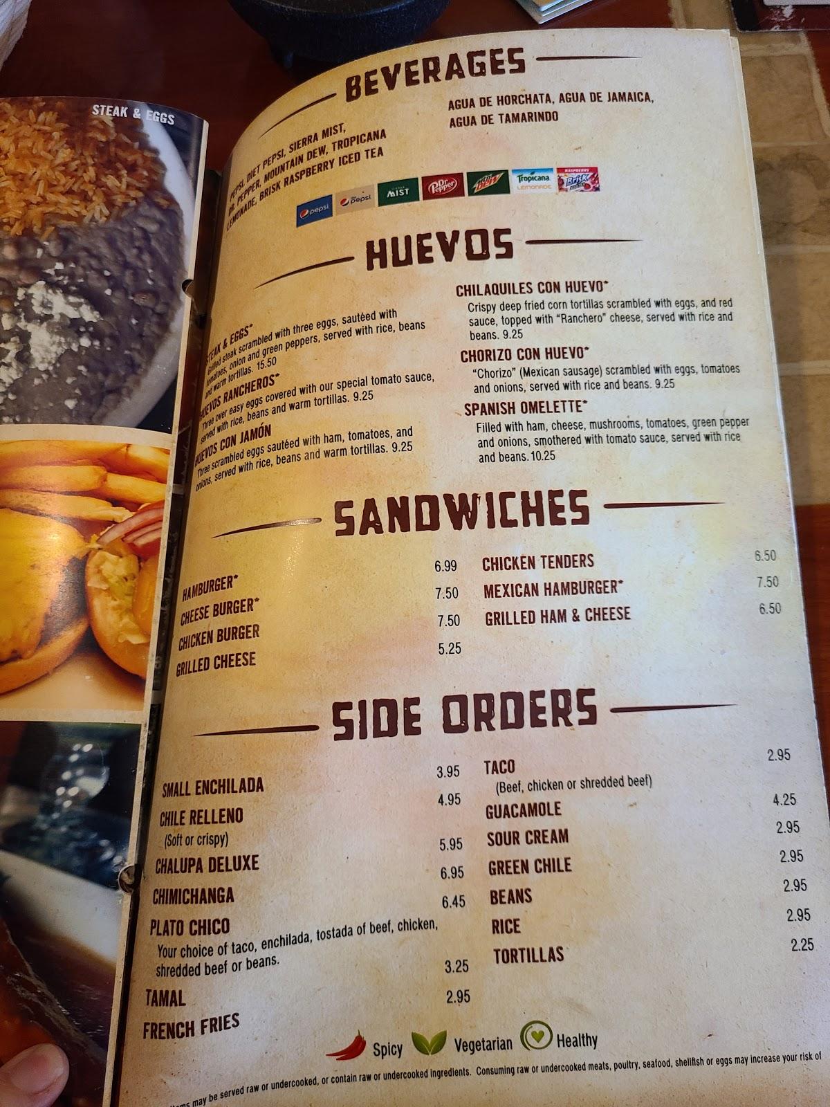 Menu at Casa Patron fast food, Fort Morgan
