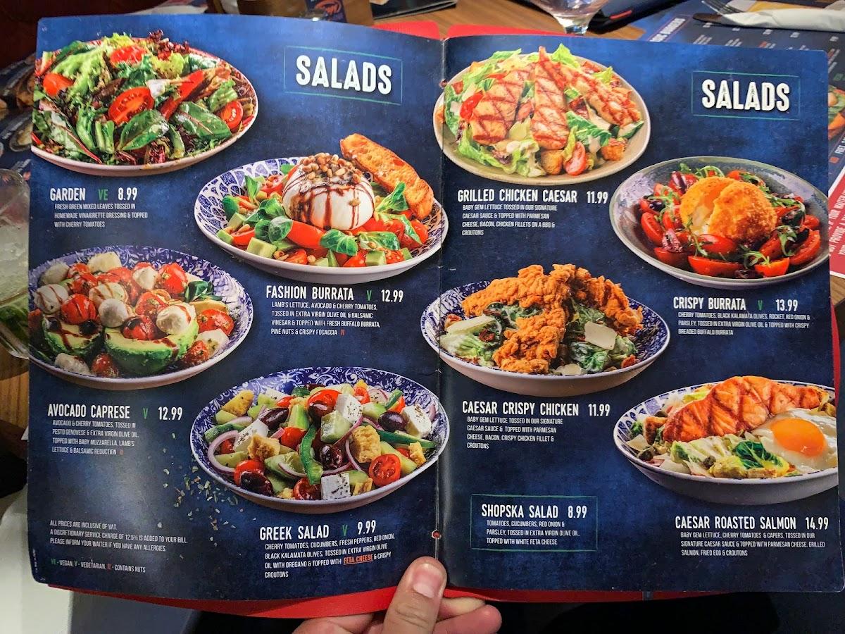 Menu at Happy London pub & bar, London