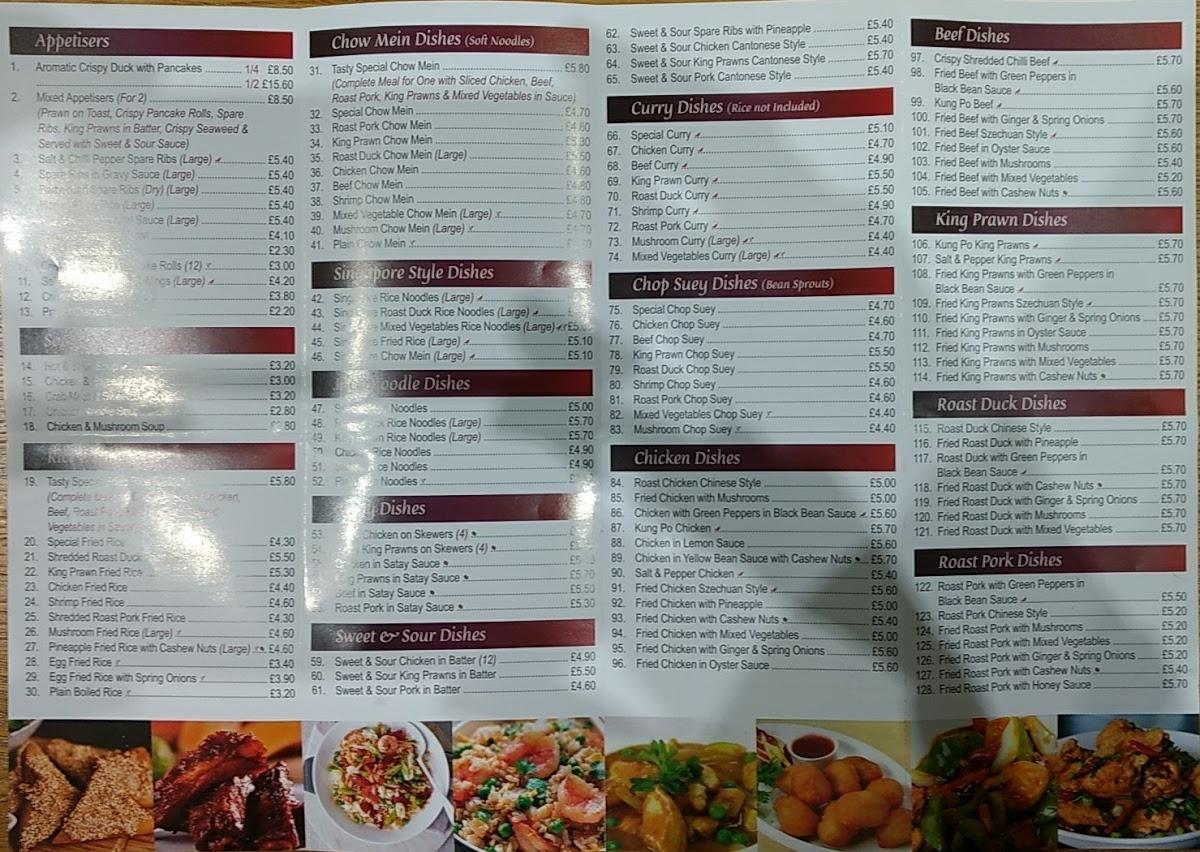 Menu at Wivenhoe Tasty Kitchen fast food, Wivenhoe