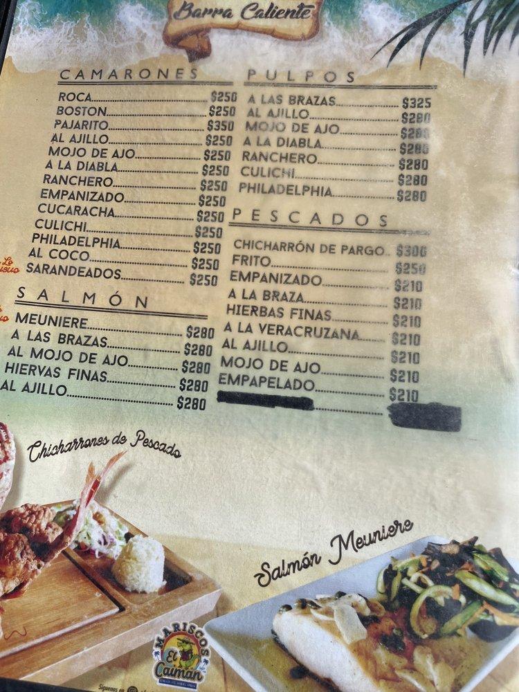 Carta de El Caiman, Rosarito