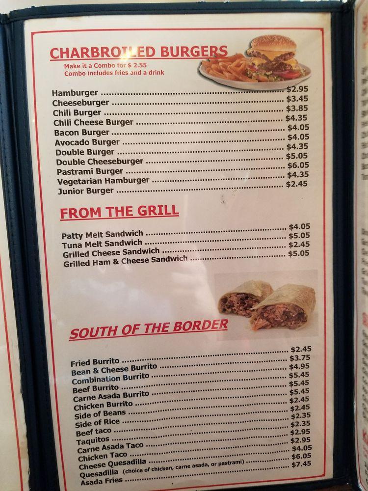 Menu at Alpha Omega Burgers restaurant, Covina