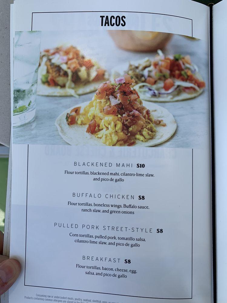 Menu at Drive Shack pub & bar, West Palm Beach, Belvedere Rd