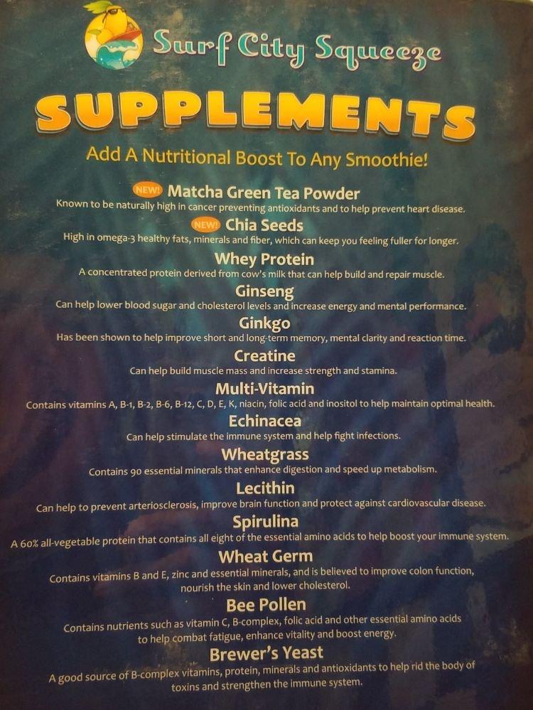 Menu at Surf City Squeeze pub & bar, Grandville, Rivertown Pkwy Spc 2070