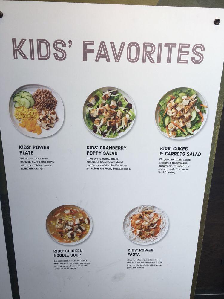Menu at CoreLife Eatery restaurant, Centerville