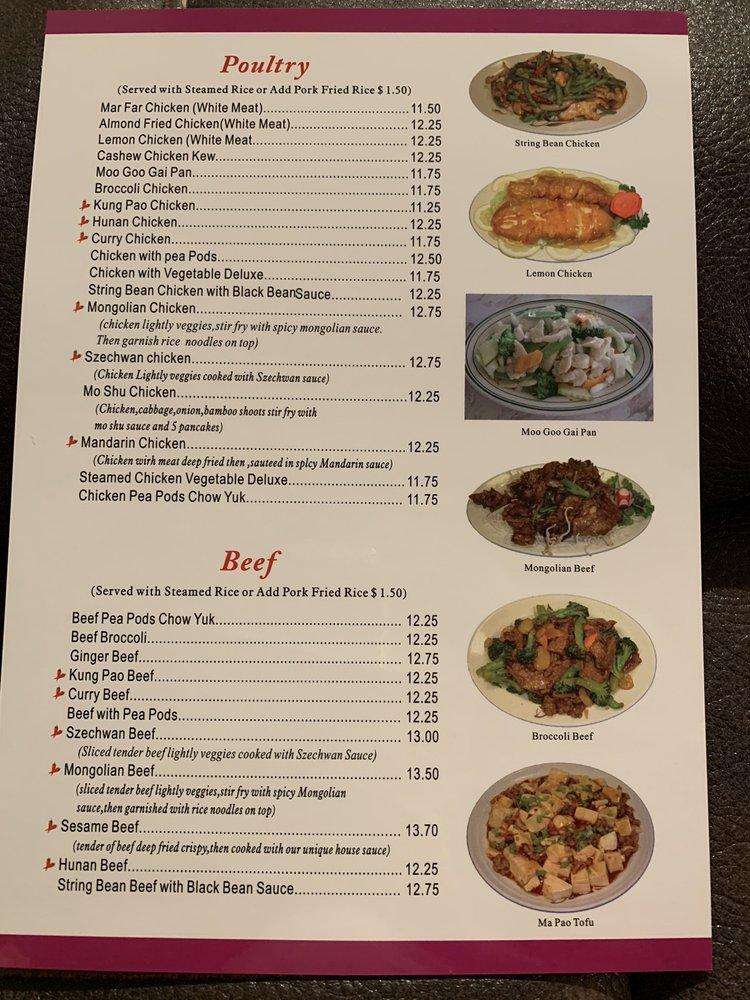 Menu at Four Seasons Restaurant, Grants Pass