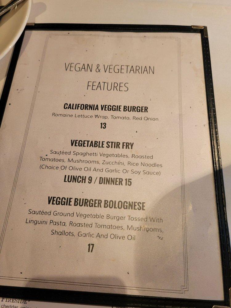 Menu at Springfield Grille restaurant, Youngstown