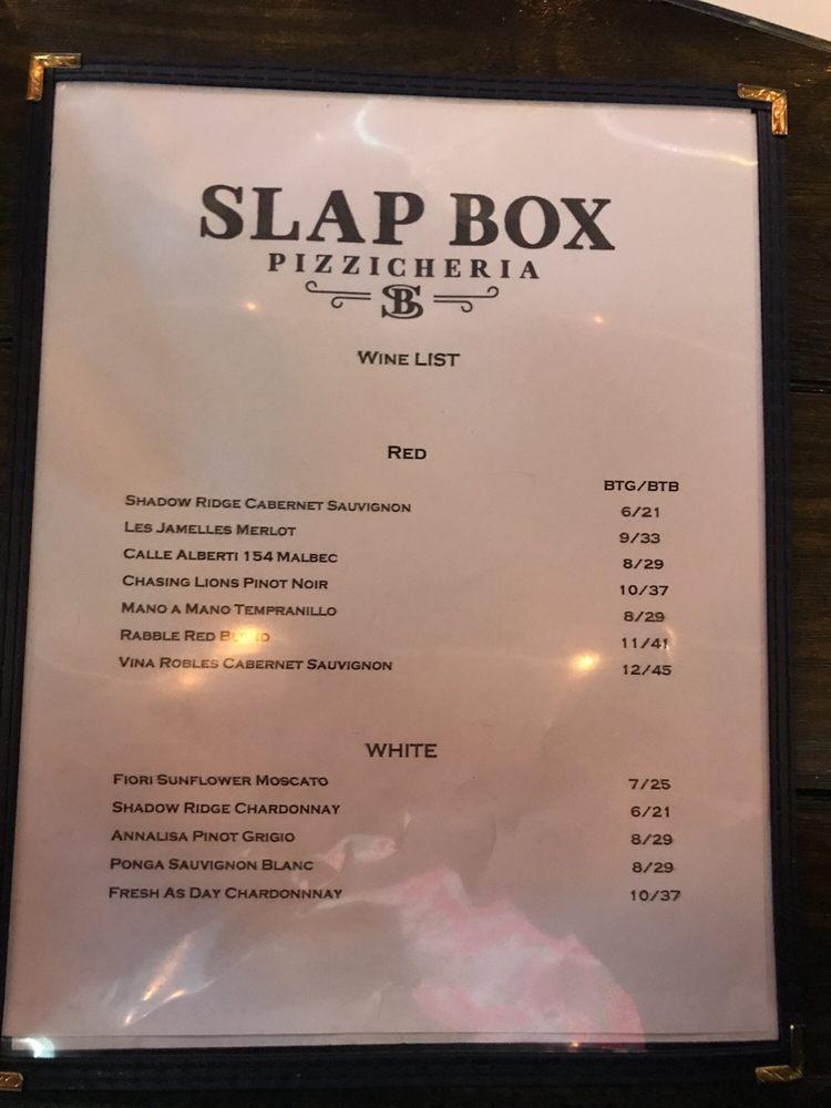 Menu at 600 Degrees Round Rock (Slapbox Round Rock) pub & bar, Round Rock