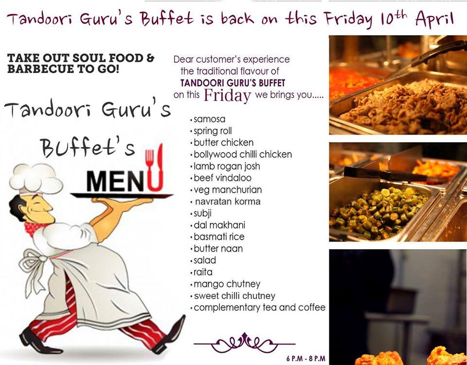 Menu at Tandoori Guru restaurant, Whyalla, 76 Essington Lewis Ave