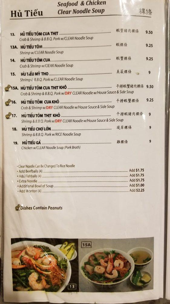 Menu at Golden Deli San Gabriel restaurant, San Gabriel