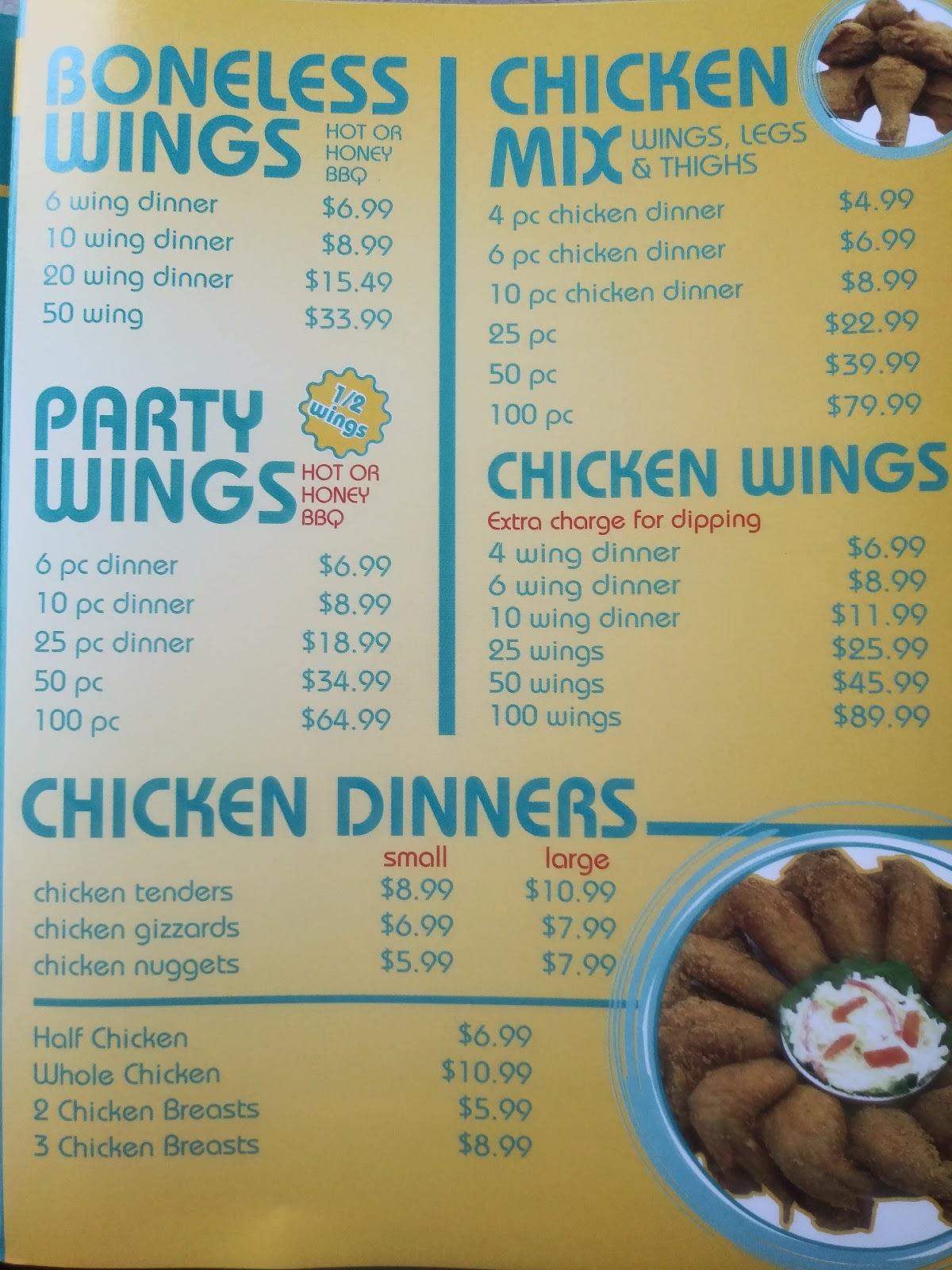 Menu at Sharks Fish and Chicken restaurant, Oak Lawn, S Cicero Ave