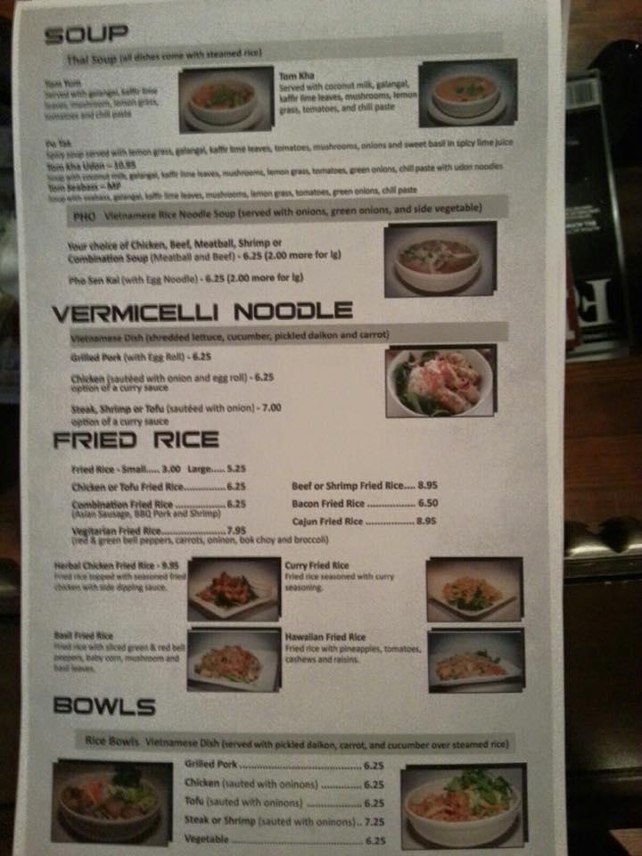 Menu at Cafe RawZ of West Monroe, West Monroe