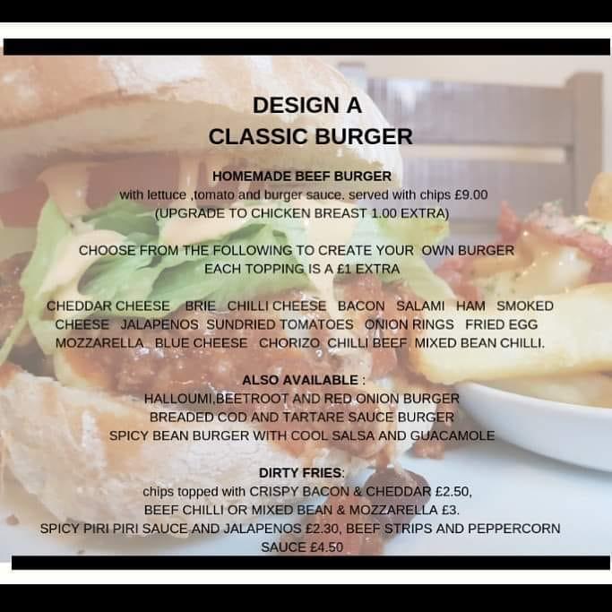 Carta del pub y bar The Baytree, Tenby