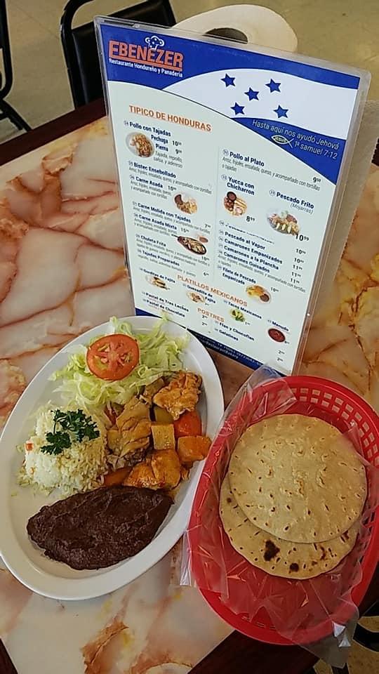 Menu at Ebenezer Restaurante Hondureño y Panaderia, Grand Prairie