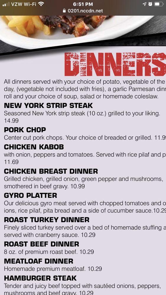 Menu at Stuffed Bun restaurant, Shelby charter Township