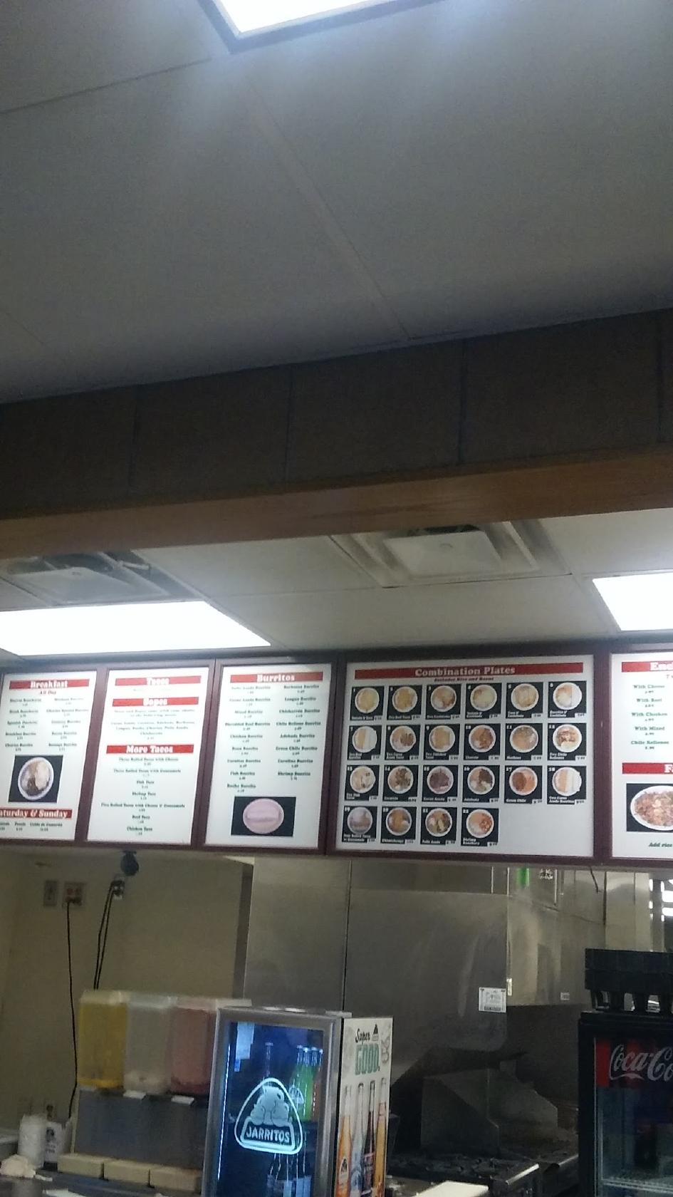 Menu at Los Cuates So-Cal Food - Drive-Thru restaurant, Raleigh ...