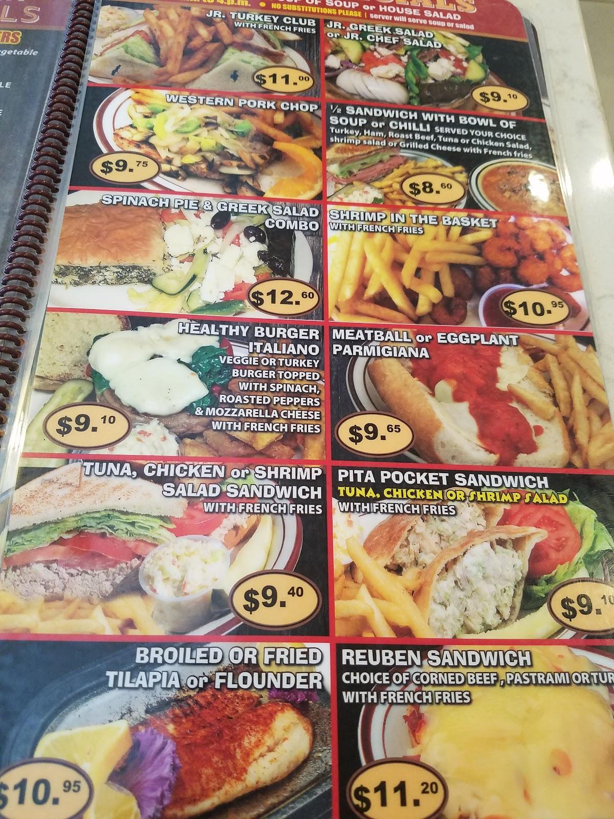 Menu at Eagle Diner restaurant, Warminster