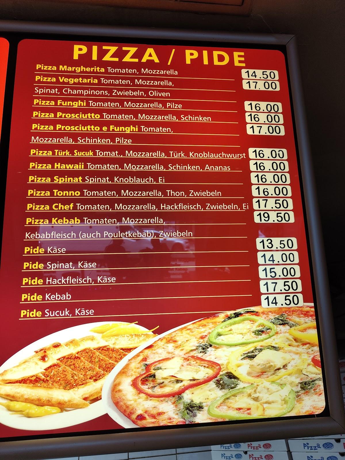 Speisekarte von Original Kebab Haus, Zürich, Franklinstrasse 20