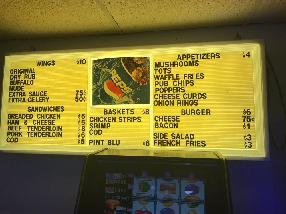 Menu at Chicken Licks pub & bar, Sun Prairie, County Hwy N #3