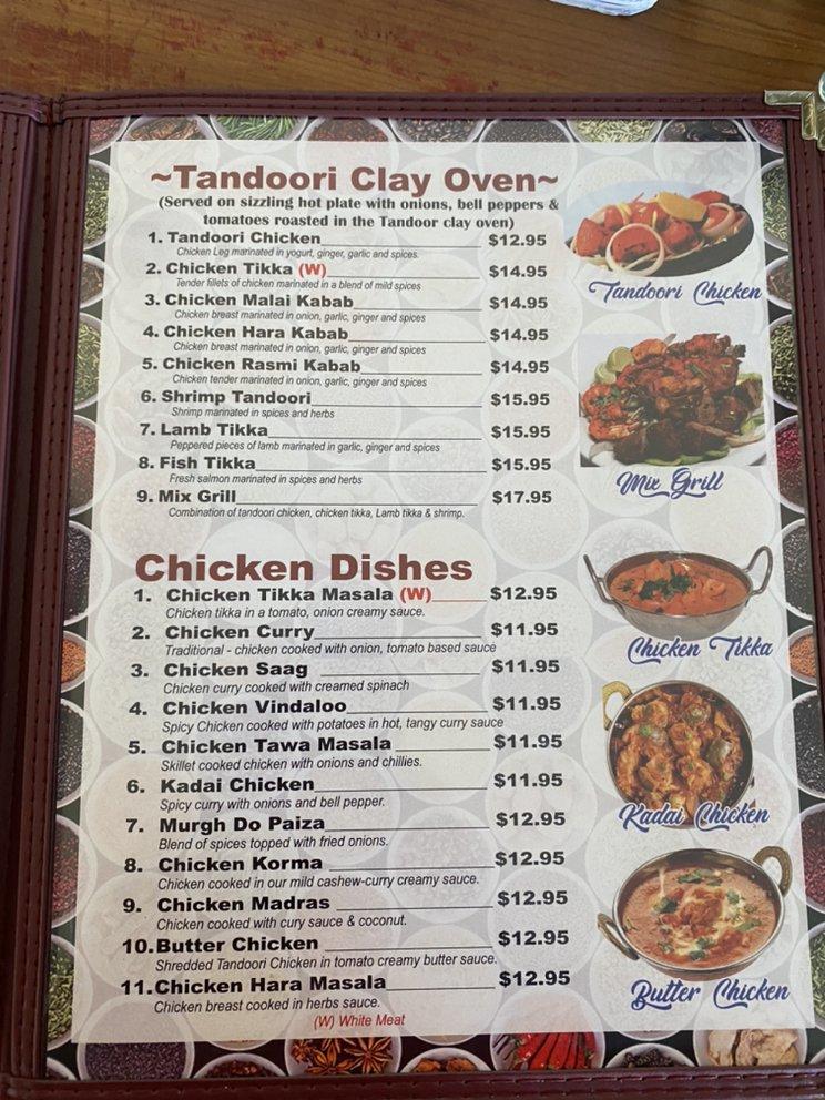 Menu at Masala Craft Indian Cuisine restaurant, Big Bear Lake