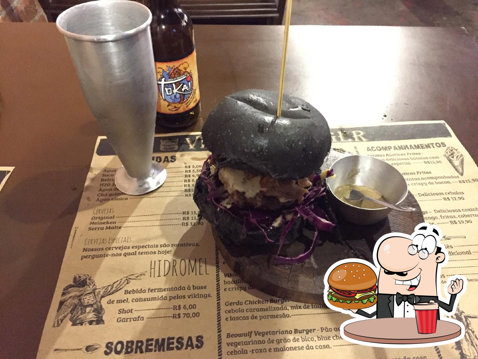 Vikings Burger Hamburgueria restaurante, Guarulhos - Menu do ...