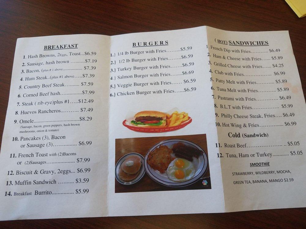 Menu at Food Junction pub & bar, Sacramento, Power Inn Rd