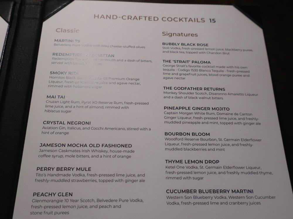 Menu at Perry's Steakhouse & Grille - Schaumburg, Schaumburg