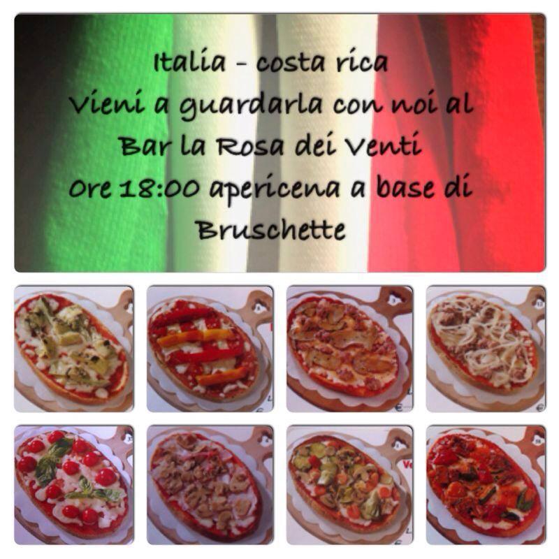 Speisekarte von La Rosa Dei Venti cafe, Riva Trigoso