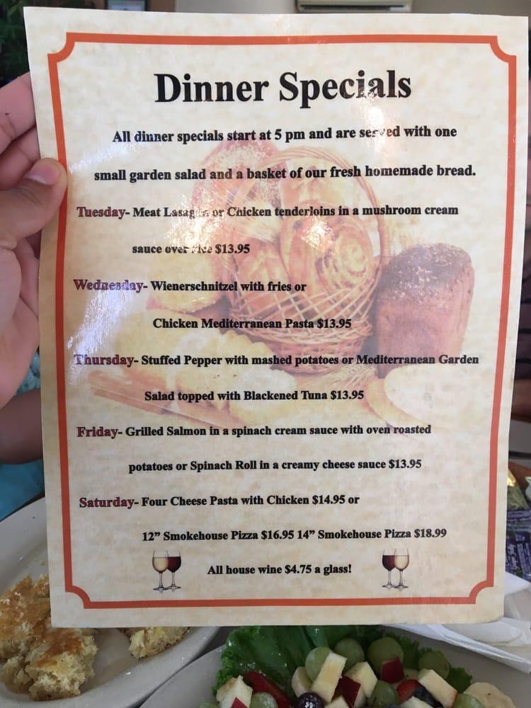 Menu at The Pizza Box pizzeria, Virginia Beach