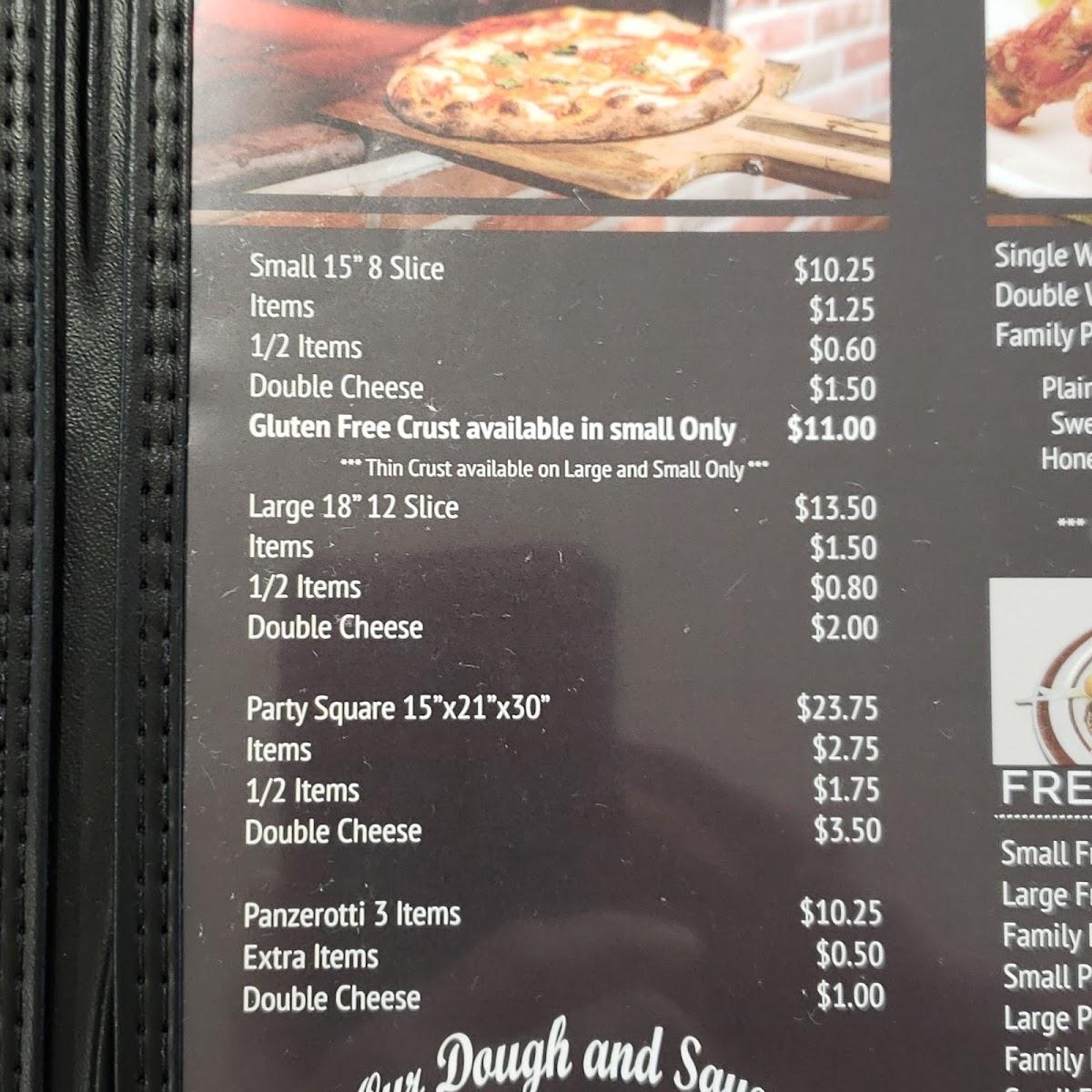 Menu at Village Pizza & Wings restaurant, Ohsweken