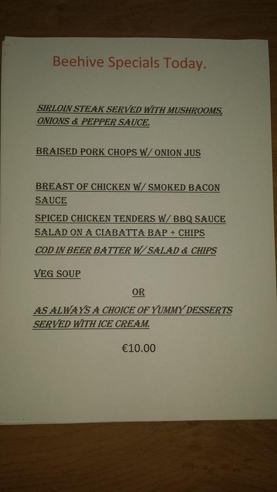 Menu at Eskimo Pizza Ballyjamesduff pizzeria, Ballyjamesduff