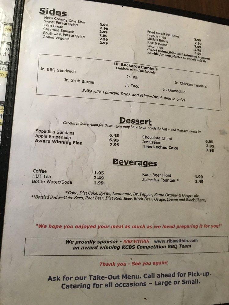 Menu at Grub Hut Unique BBQ & Mexican Grill, Manville