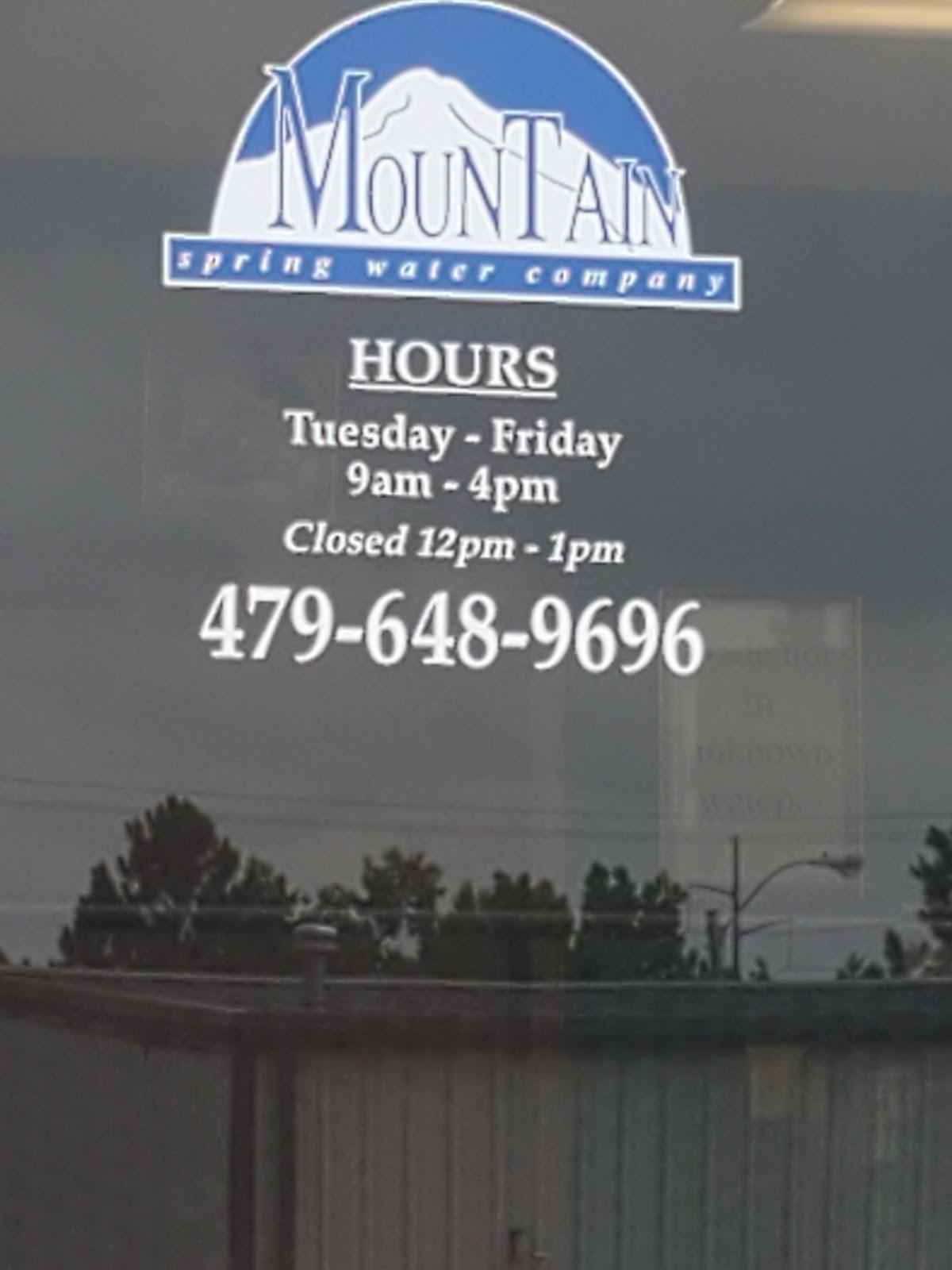Mountain Spring Water Co in Fort Smith - Restaurant reviews