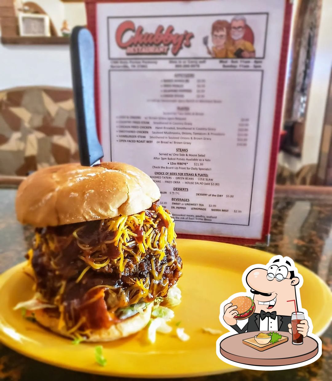 Chubby's Restaurant, Sevierville - Restaurant menu, prices and reviews